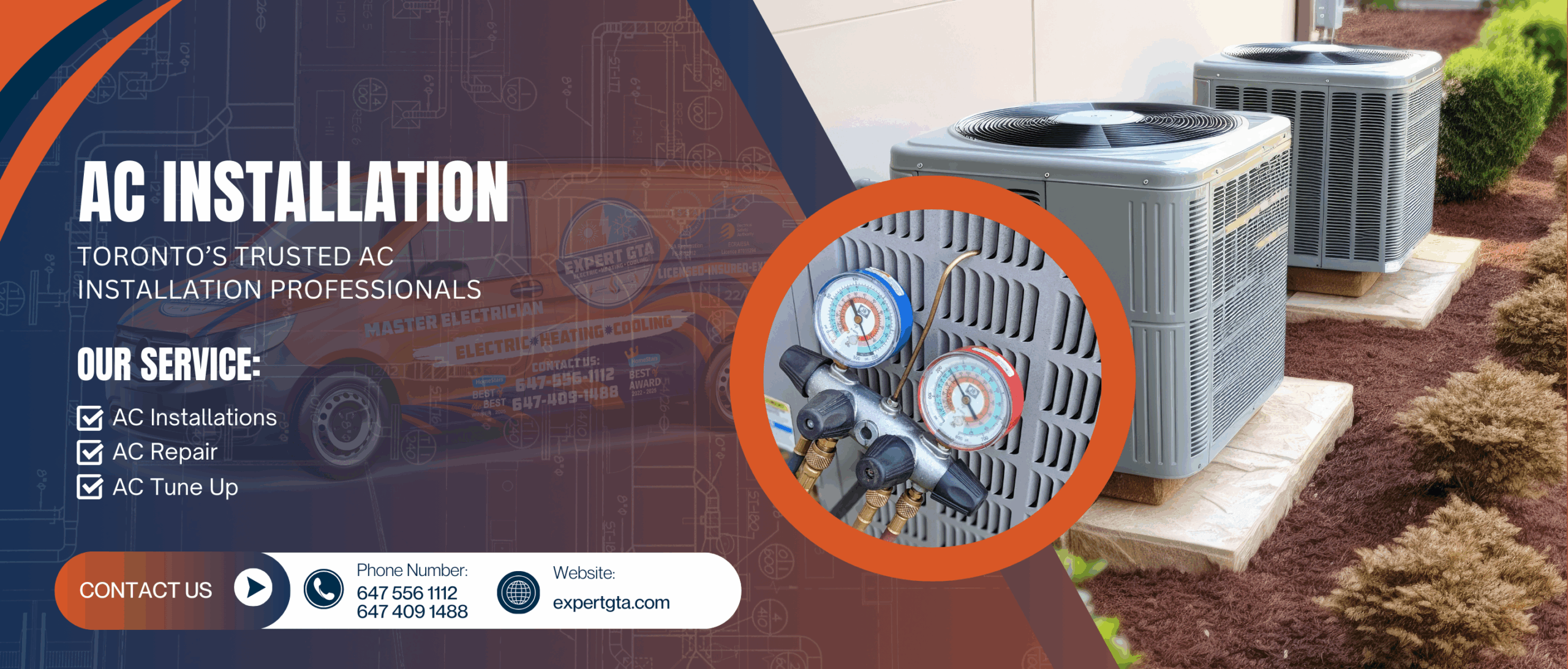 AC Installation - Expert GTA Electric and HVAC Technician
